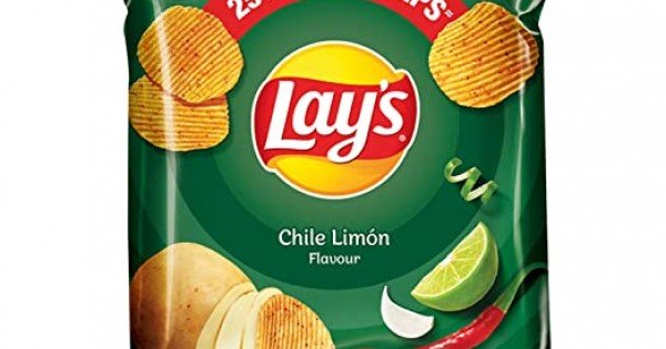 Lays Chilli Lemon Flavour Potato Chips 24g,10Rs